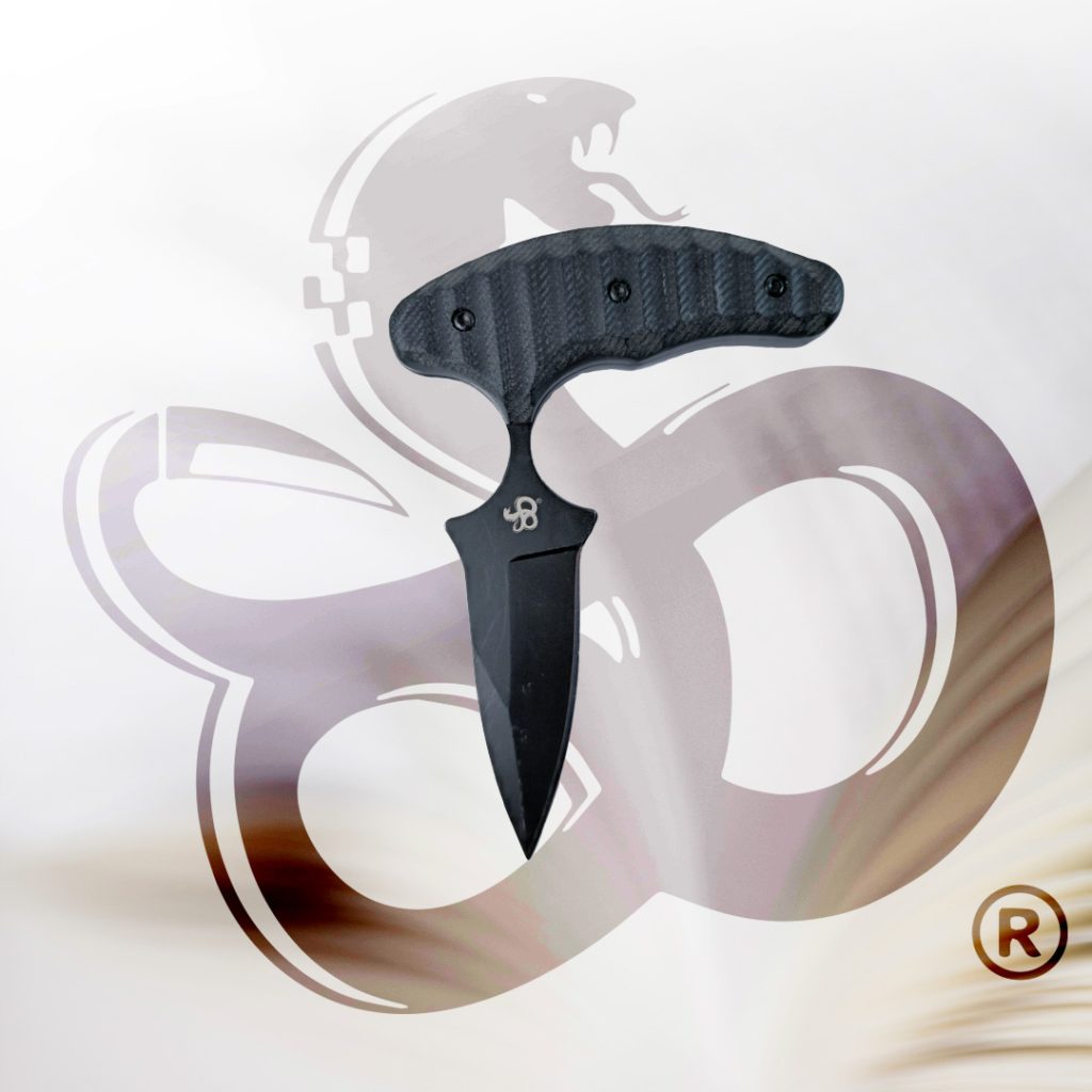 Full-size Push Dagger BLACK – Shivworks Products Group